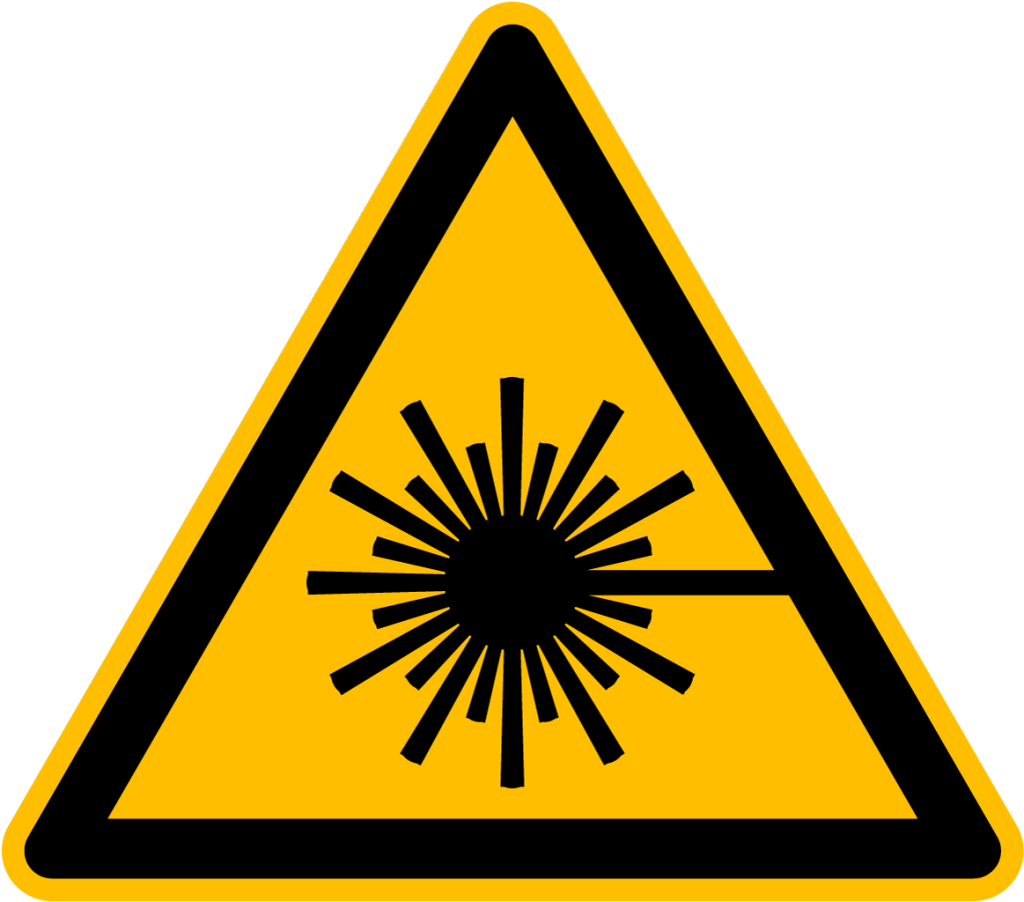 Warning Laser Beam Pictograms – High Quality Vector Sign And Symbols